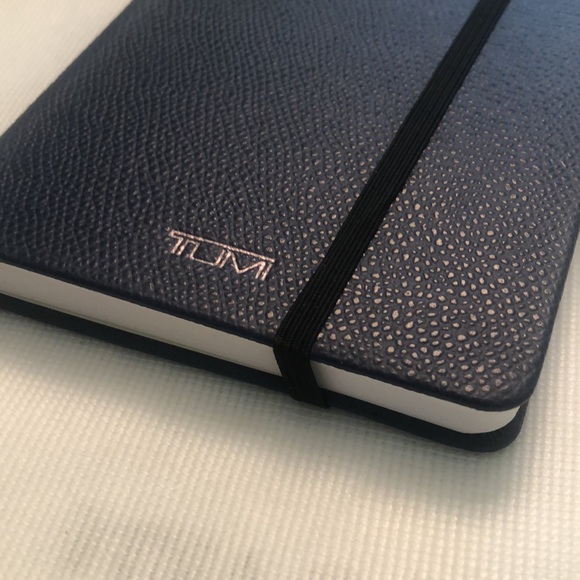 Tumi | Accessories | New Tumi Province Leather Notebook Navy Color Only ...